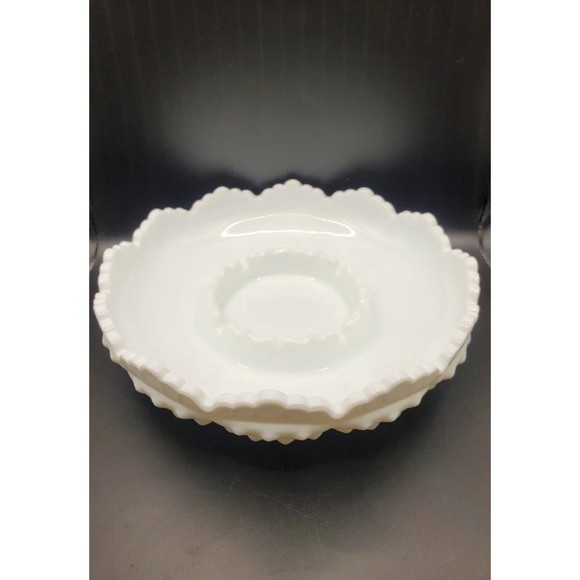 Fenton | Accents | Vintage Fenton Hobnail Milk Glass Bowl Ashtray Chip ...